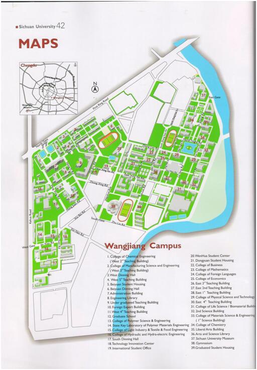 Getting Around & Campus Map-the school of public Administration,scu